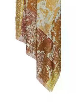 PIERRE-LOUIS MASCIA Geometric-pattern Scarf