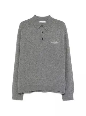 Acne Studios Wool Knit Polo