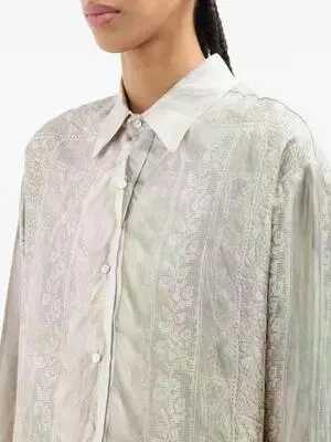 PIERRE-LOUIS MASCIA Floral-pattern Shirt