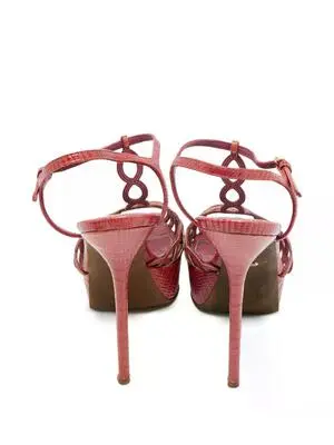 SERGIO ROSSI Cut-out Platform Sandals