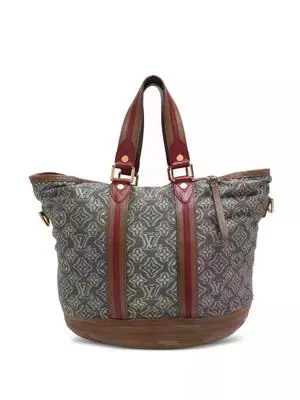 LOUIS VUITTON Monogram-jacquard Tote Bag