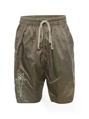 Rick Owens Embroidered Shorts For Men