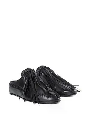 ANN DEMEULEMEESTER Fringe Soft Loafers