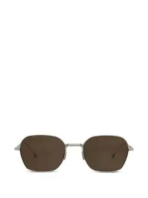 Thom Browne Square Frame Sunglasses - Silver
