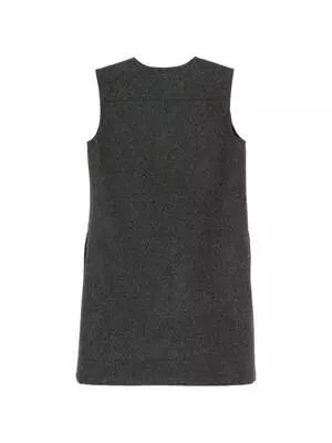 A.p.c. Button-up Sleeveless Dress