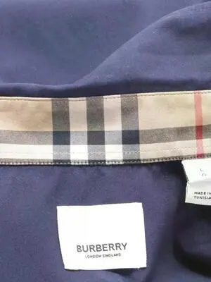 Burberry Logo-embroidered Button-down Shirt