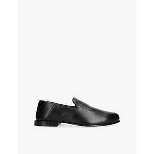 Givenchy Label Leather Loafers