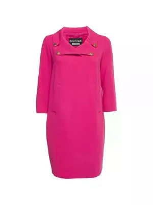 Moschino Button-embellished Mini Dress