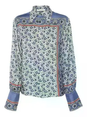 Chloé Printed Silk Shirt