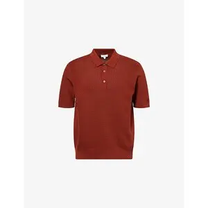 Sunspel Logo Polos For Men