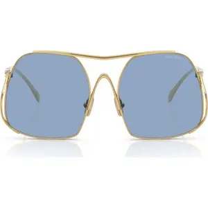 Miu Miu 57mm Square Sunglasses