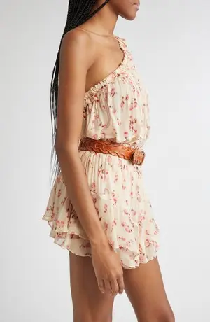 Isabel Marant Étoile Loeva One-shoulder Tiered Tunic