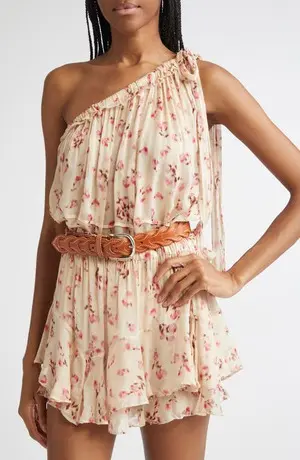 Isabel Marant Étoile Loeva One-shoulder Tiered Tunic