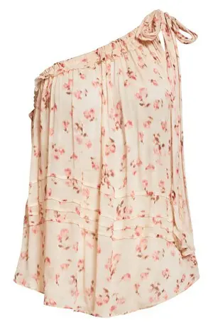 Isabel Marant Étoile Loeva One-shoulder Tiered Tunic