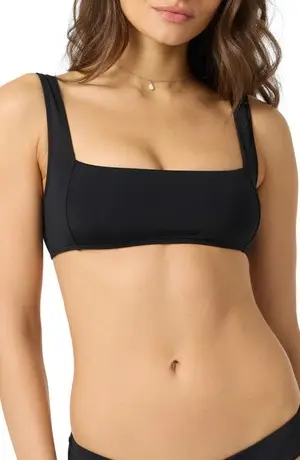 O'Neill Saltwater Solids Westwater Bikini Top - Black