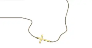 Baseball Bat Cross Necklaces
