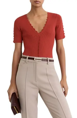 Reiss Frill Knitwear For Women