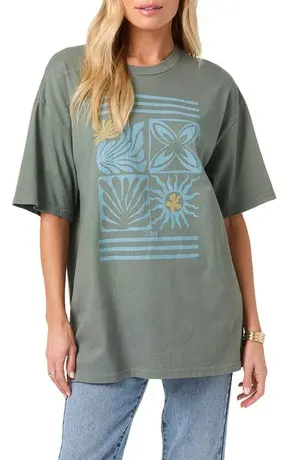 O'Neill Og Elements Oversize Cotton Graphic T-shirt
