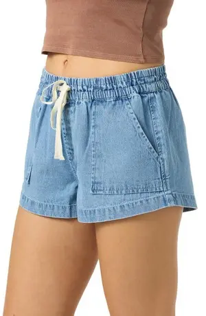 O'Neill Drawstring Denim Shorts - Drifter