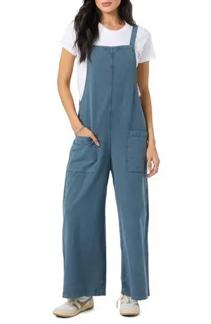O'Neill Summerlin 2 Cotton & Linen Overalls - Slate