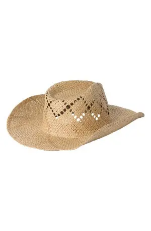 O'Neill Indio Straw Cowboy Hat - Natural