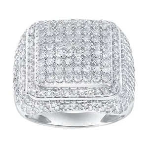LUVMYJEWELRY 2.40 Ct Diamond 14k Gold Ring - 14k White Gold
