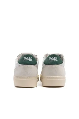 P448 Soho Colorblocked Leather Sneakers