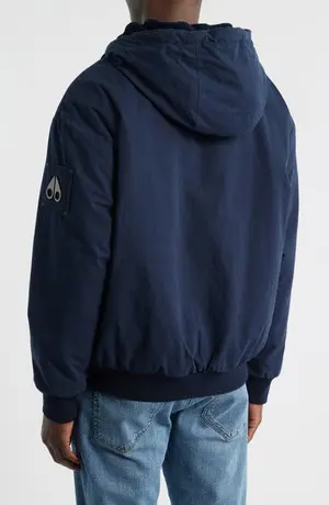 Moose Knuckles Roland Reversible Organic Cotton Jacket - Navy - 833