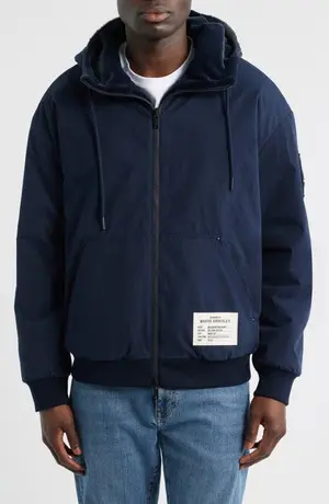 Moose Knuckles Roland Reversible Organic Cotton Jacket - Navy - 833