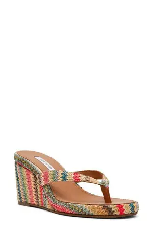 Steve Madden Wedge Sandal - Bright Multi
