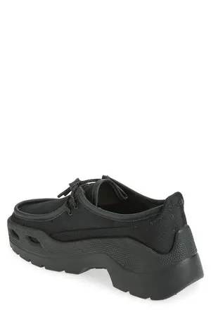 CROCS Gallery Tech Lace-up Shoe - Black