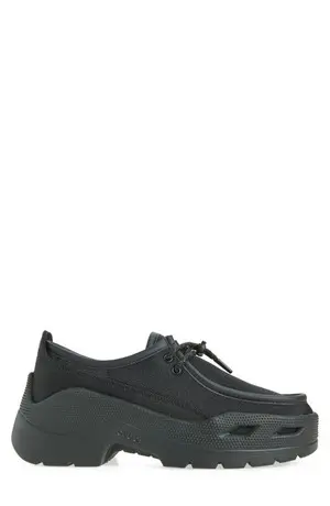 CROCS Gallery Tech Lace-up Shoe - Black