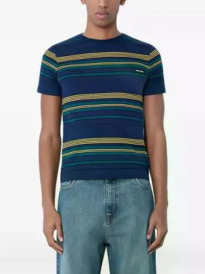 Miu Miu Striped Chest-pocket T-shirt
