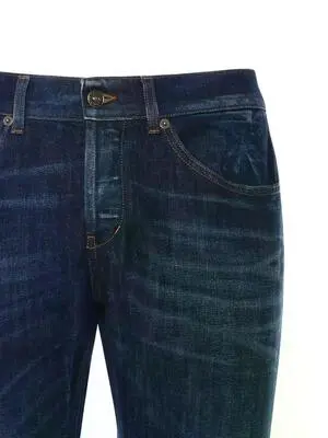 DONDUP Cuffed Jeans - Blue