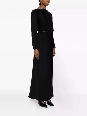 Max Mara Belted Cagoule Dress