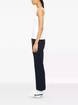 Off-White Embroidered Cuff Track Pants