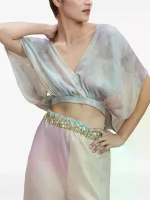 SANA OSMANI Sia Tie-detail Set