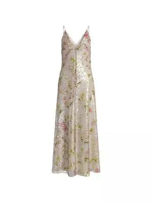 Alberta Ferretti Floral-print Dress