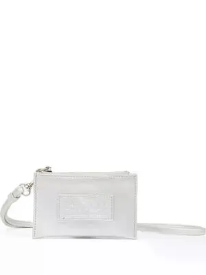 MAISON MARGIELA Numeric-logo Zipped Wallet - Silver