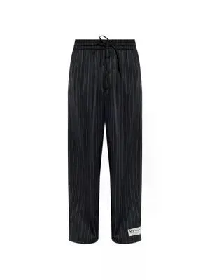 Adidas Pinstripe Side-stripe Track Pants