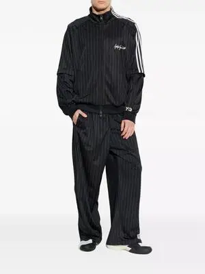Adidas Pinstripe Side-stripe Track Pants