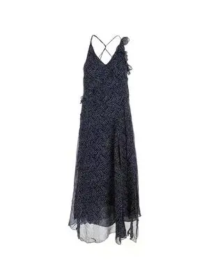 MARANT ETOILE Luxie Ruffled Maxi Dress