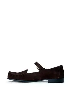 Miu Miu Buckle-strap Loafers
