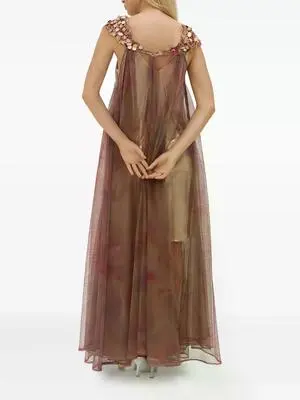 SANA OSMANI Sequin Embellished Maxi Dress