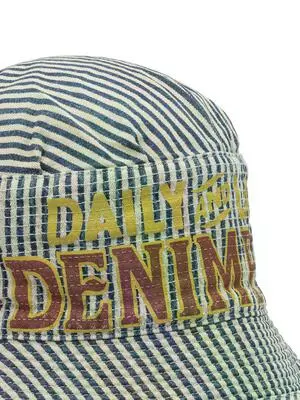 Kapital Striped Brim Hat