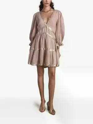 SANA OSMANI Miriam Open-back Mini Dress