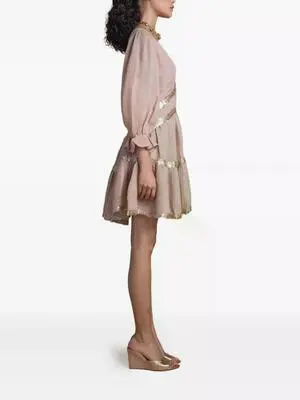 SANA OSMANI Miriam Open-back Mini Dress