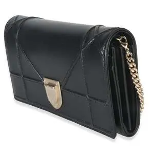 Dior Calfskin Diorama Croisiere Chain Wallet
