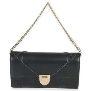 Dior Calfskin Diorama Croisiere Chain Wallet