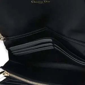 Dior Calfskin Diorama Croisiere Chain Wallet